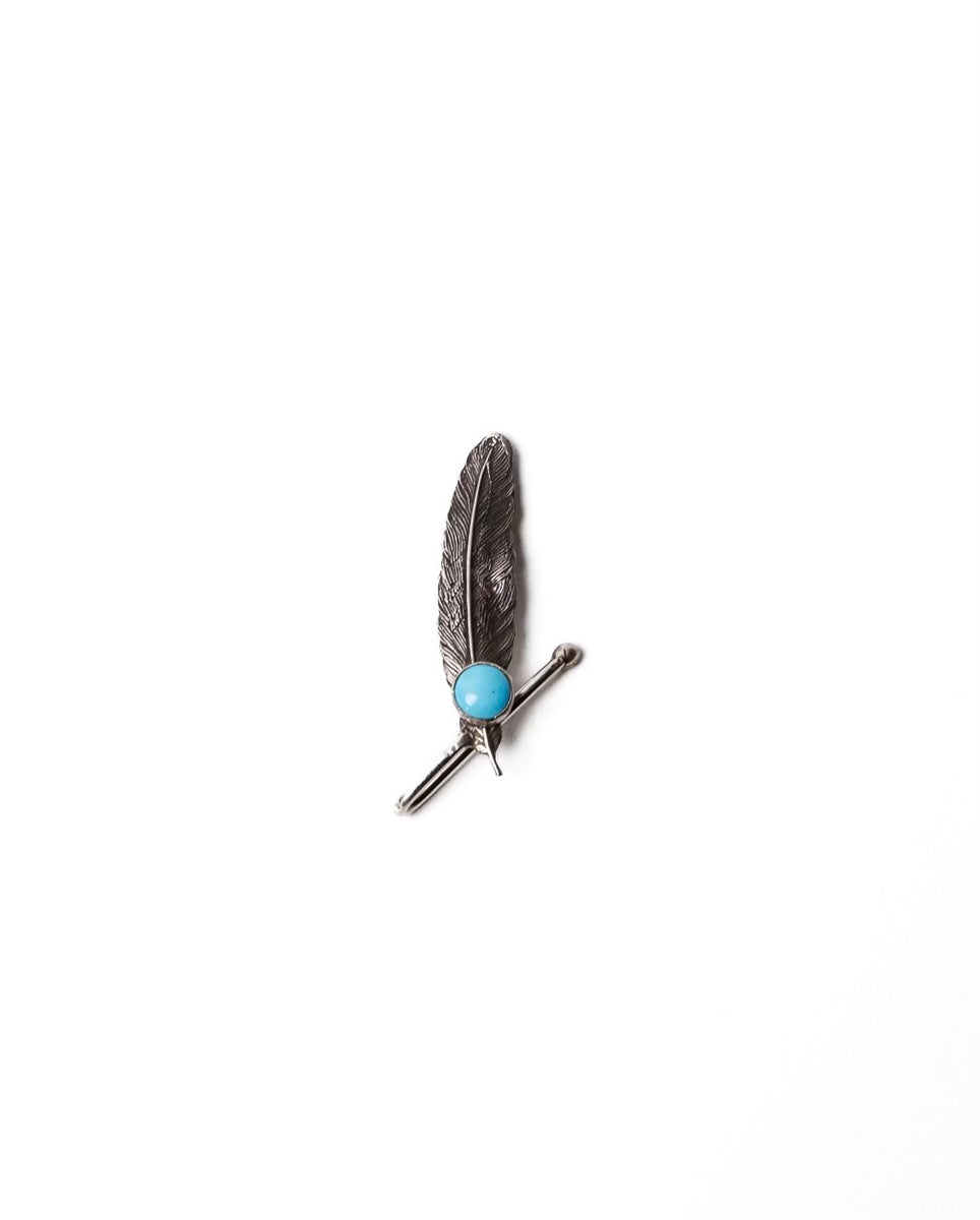 Turquoise Feather Hat Token – Love Tokens Jewelry