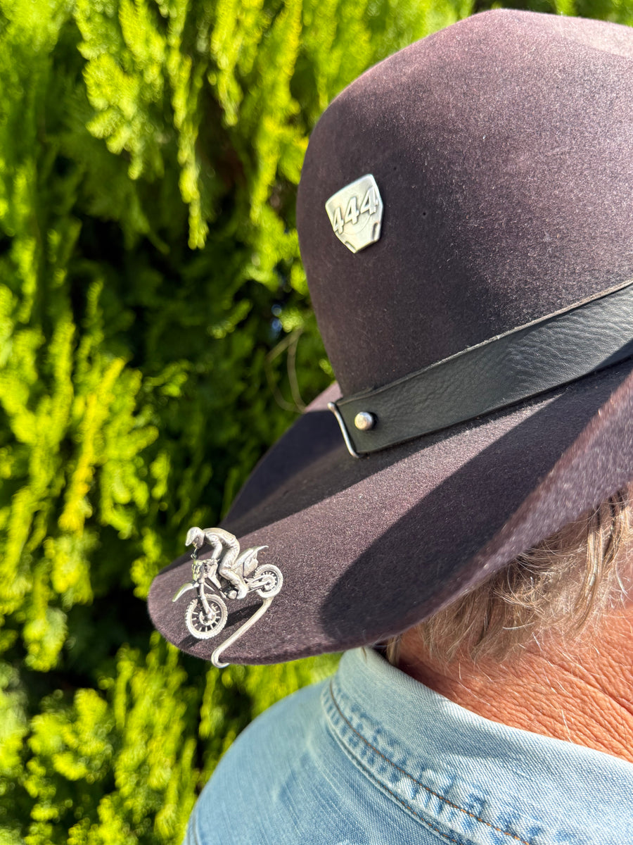 Motor Cross Rider Hat Token – Love Tokens Jewelry