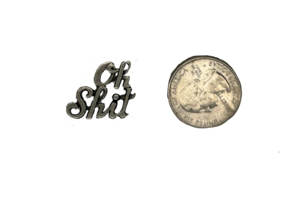 Oh Shit Hat Pin – Love Tokens Jewelry
