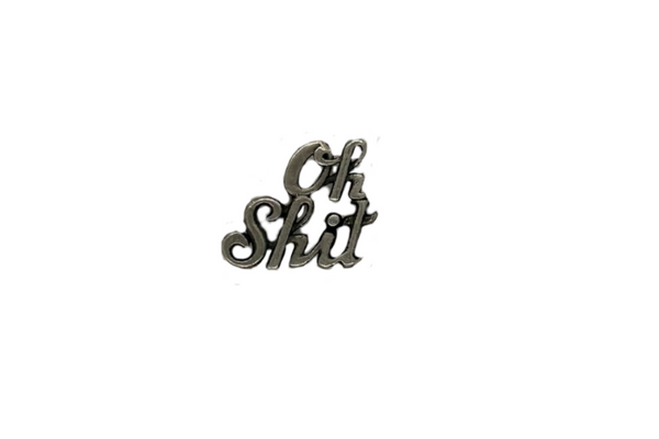 Oh Shit Hat Pin – Love Tokens Jewelry