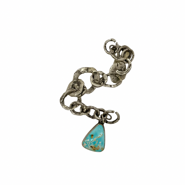 OG Chain with Turquoise Bracelet – Love Tokens Jewelry