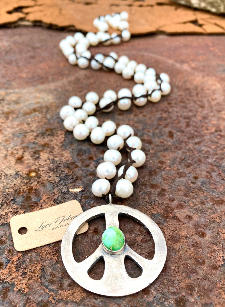 Dara Freshwater Pearl Necklace – Love Tokens Jewelry